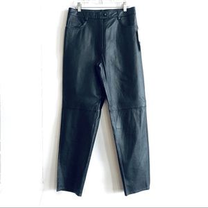 Lew Magram | Pants & Jumpsuits | Vintage Lew Magram Black Leather Pants ...